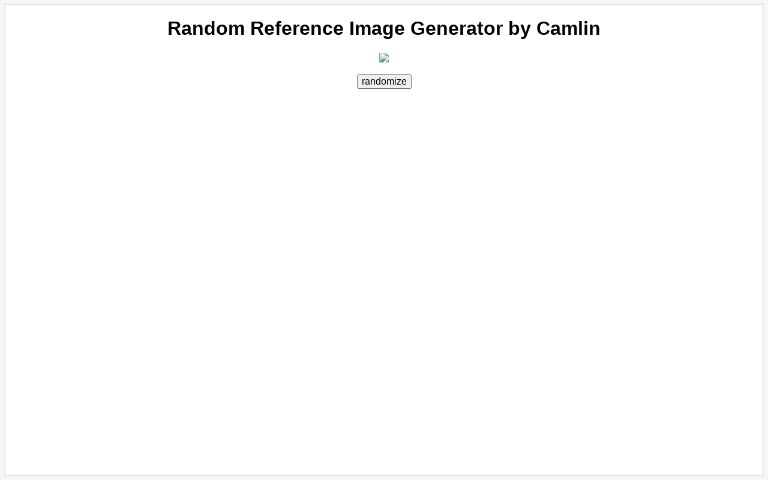 Random Reference Image Generator by Camlin