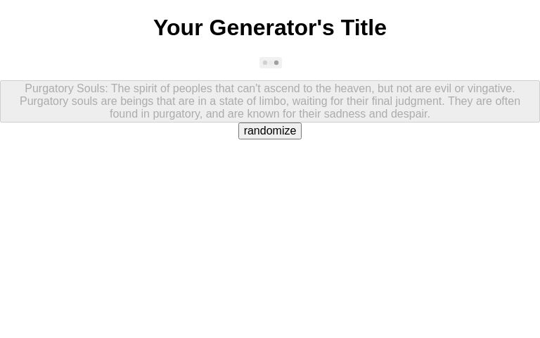 Race Image Generator