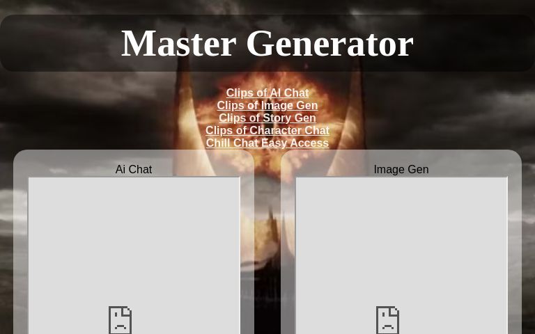 Master Generator
