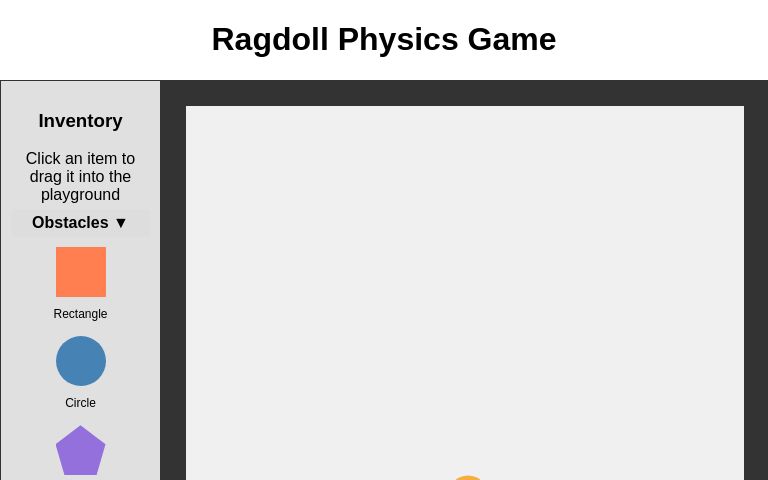 Ragdoll Physics Game ― Perchance Generator