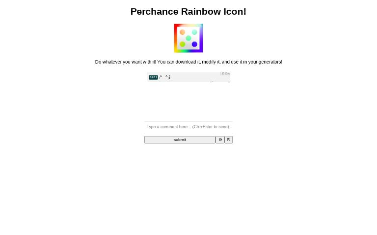 Perchance Rainbow Icon! ― Perchance Generator