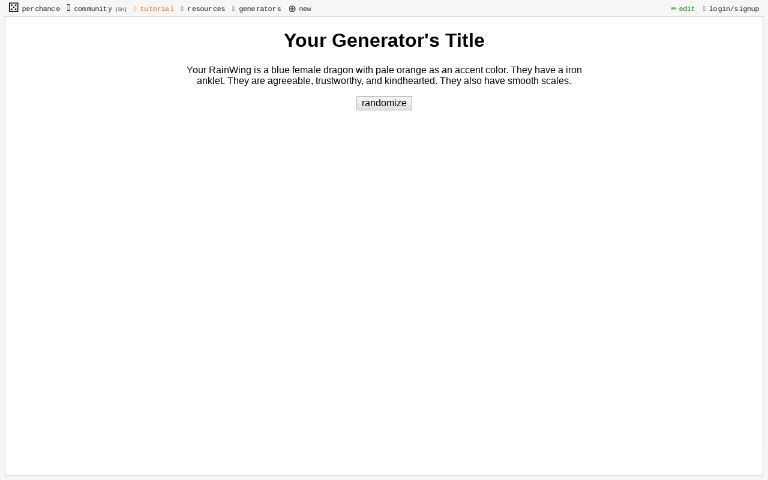 Awy78kyzrc ― Perchance Generator