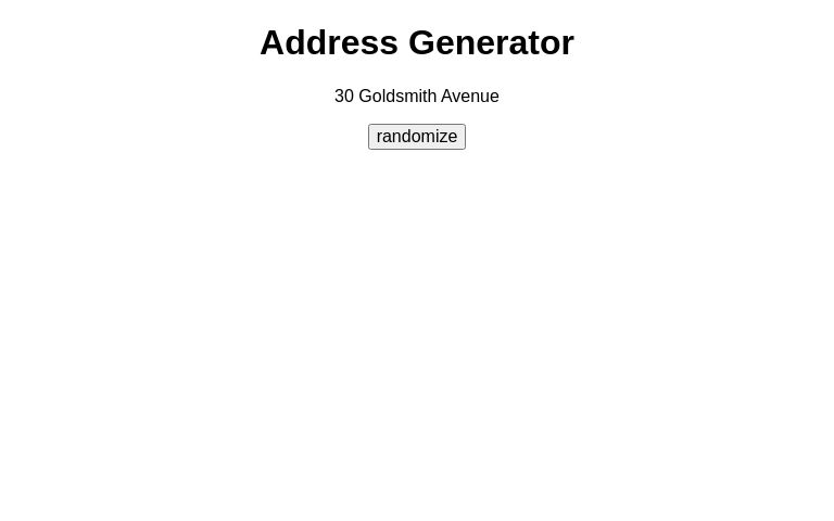 Address Generator