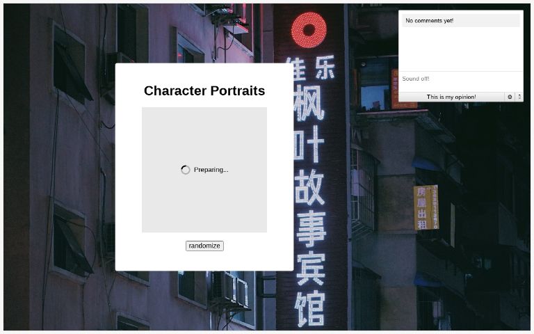 Character Portraits ― Perchance Generator