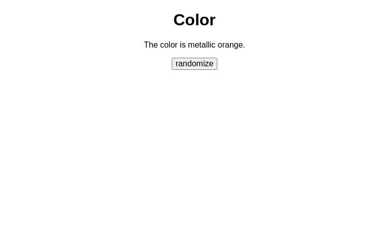 Color ― Perchance Generator