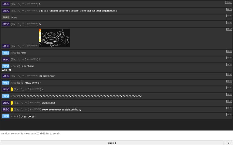 random-comments-generator-feedback-channel