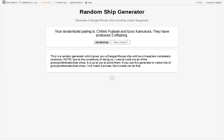 Random Ship Generator