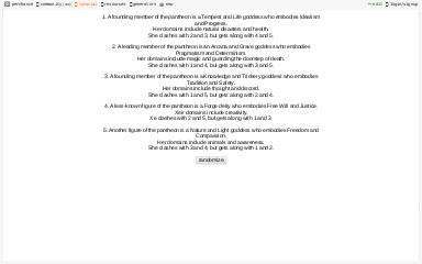 Random Deity Generator