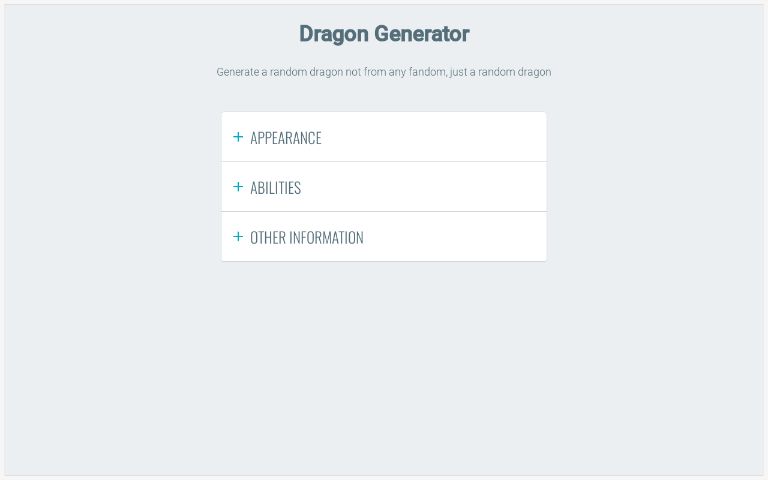 Dragon Generator