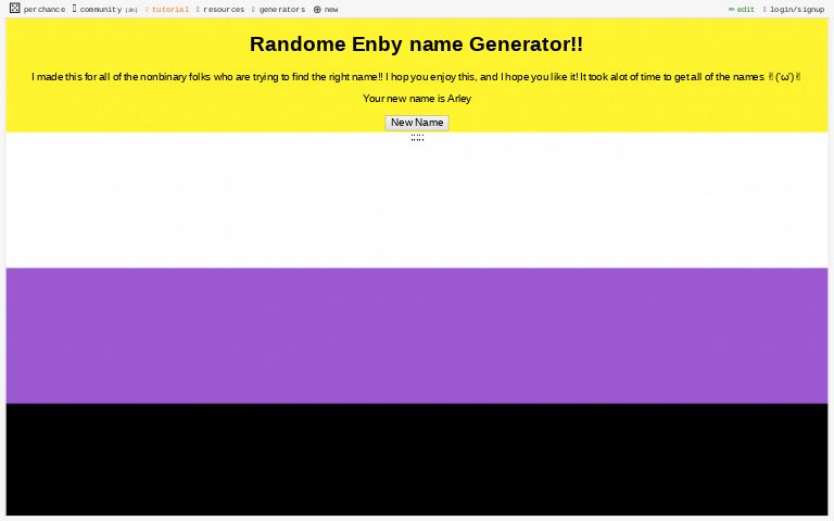 Randome Enby name Generator!!