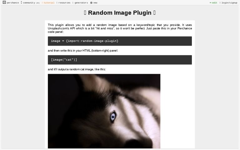🖼 Random Image Plugin 📷