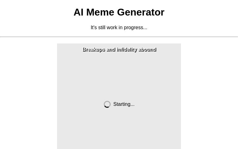 🐱‍👤 Meme Generator