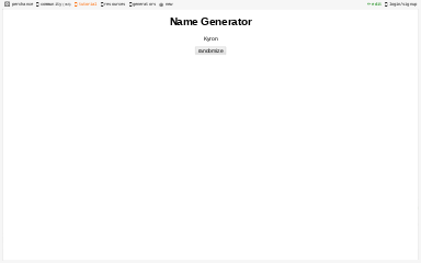 random name generator