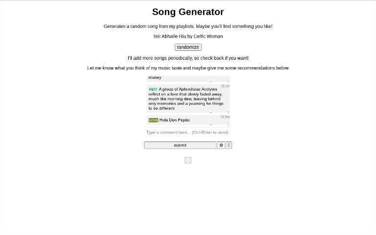 Song Generator