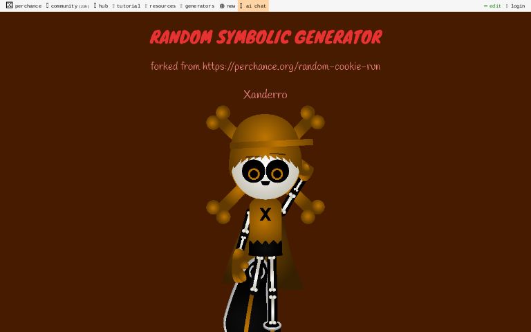 RANDOM SYMBOLIC GENERATOR