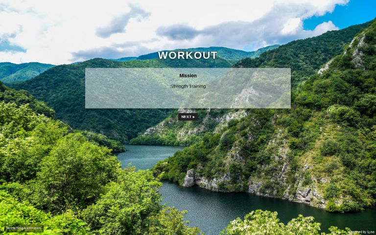 WORKOUT ― Perchance Generator