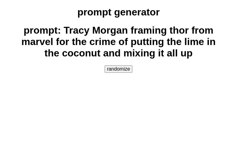 prompt generator
