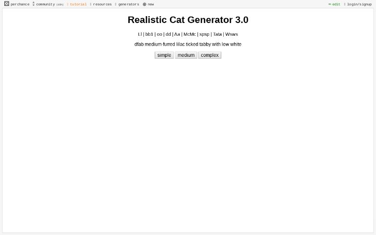 Realistic Cat Generator 3.0