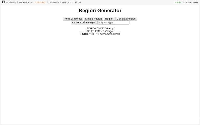 Region Generator