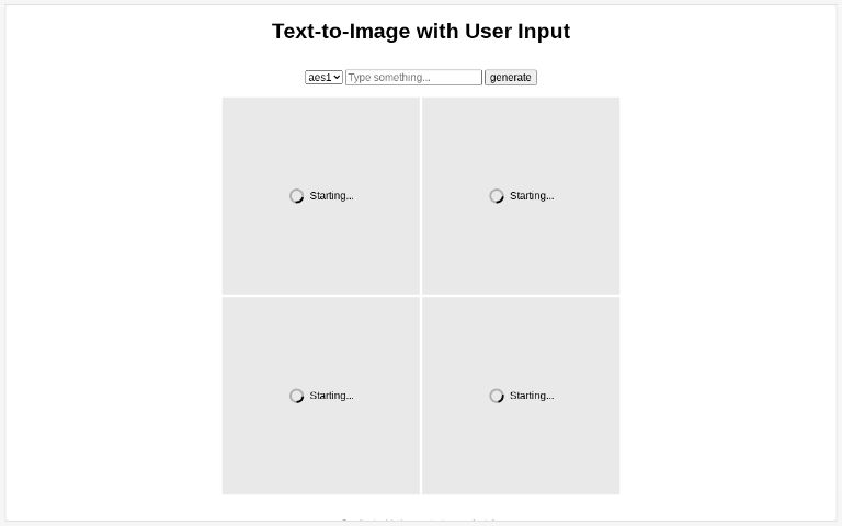 Text-to-Image with User Input ― Perchance Generator