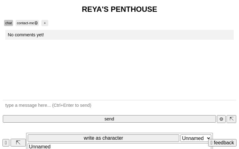 Reya's Penthouse ― Perchance Generator