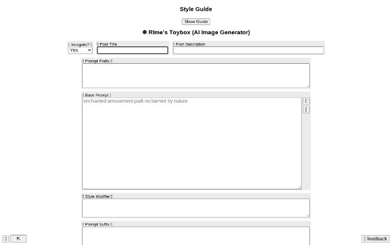 rimes-toybox ― Perchance Generator