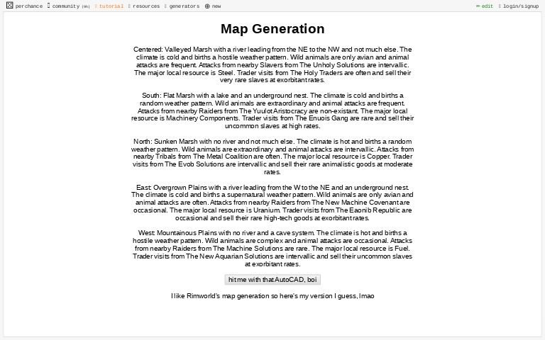 Map Generation