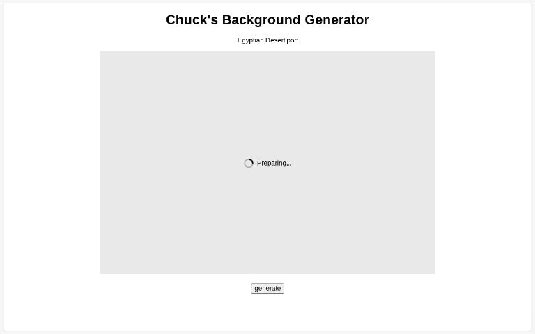 Chuck's Background Generator