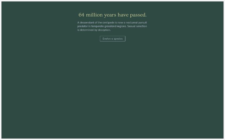 Speculative Evolution Generator V2