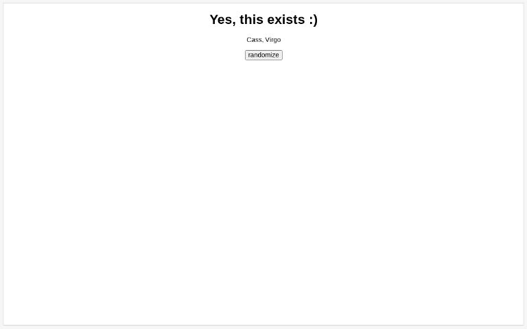 Yes, this exists :) ― Perchance Generator