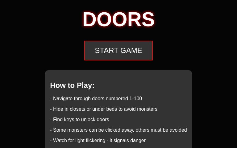 DOORS ― Perchance Generator