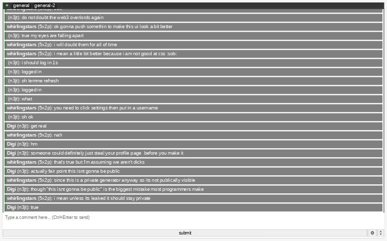 Rollplayer Hub ― Perchance Generator