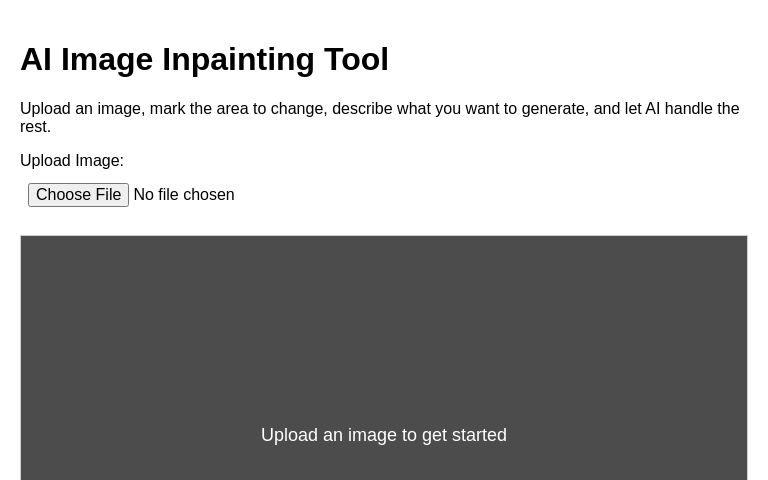 AI Image Inpainting Tool ― Perchance Generator