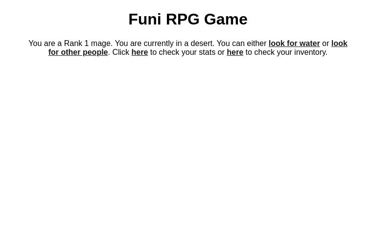 Funi RPG Game ― Perchance Generator