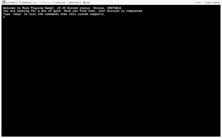Magical RPG ― Perchance Generator