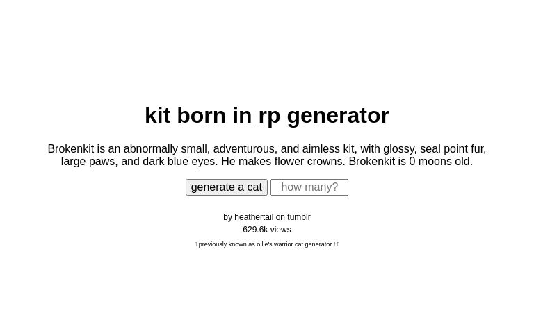 kit born in rp generator