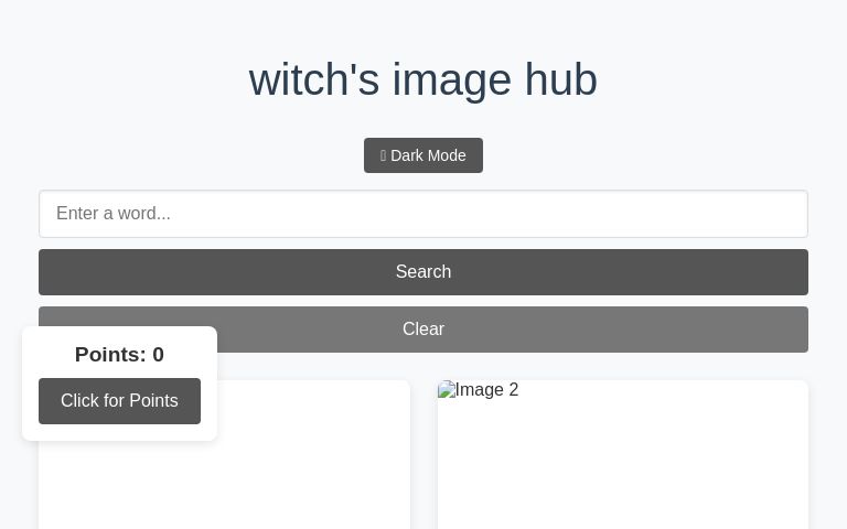 witch's image hub ― Perchance Generator