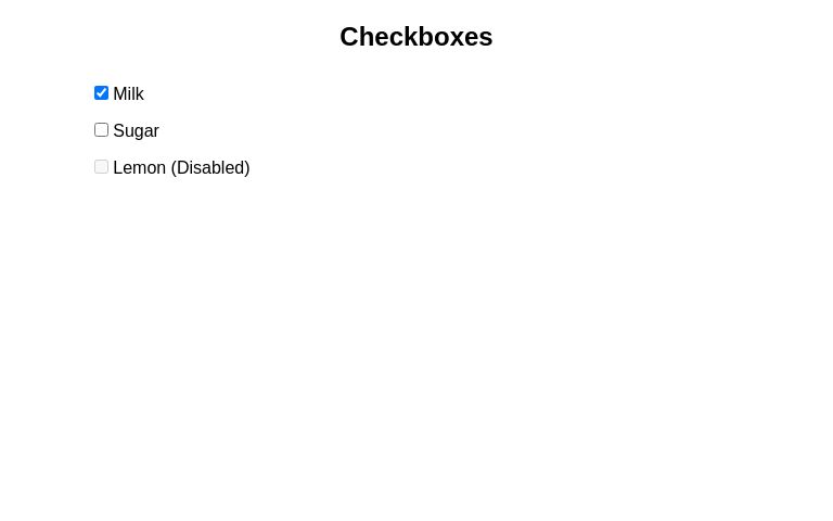 Checkboxes ― Perchance Generator