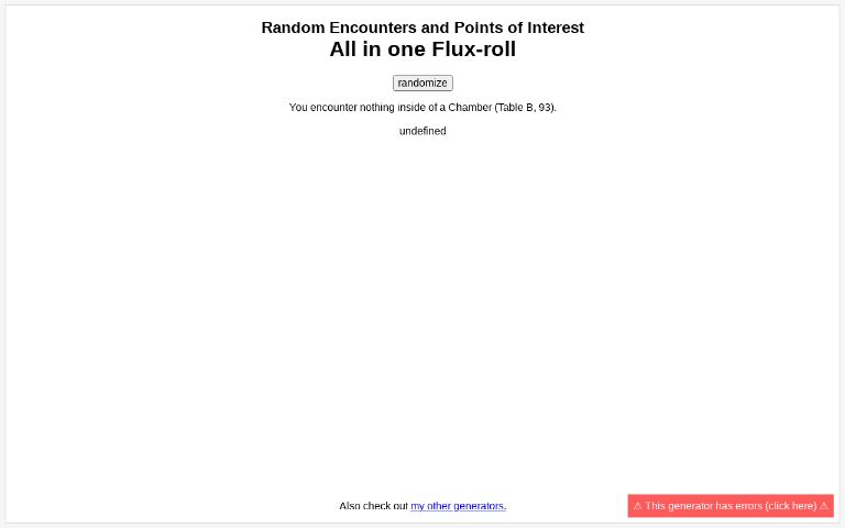 All in one Flux-roll ― Perchance Generator