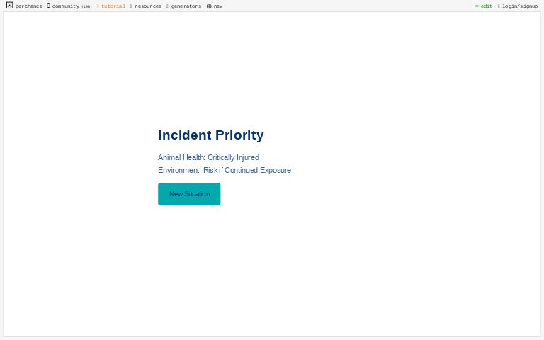 Incident Priority ― Perchance Generator