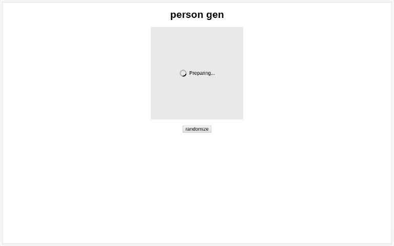 person gen ― Perchance Generator