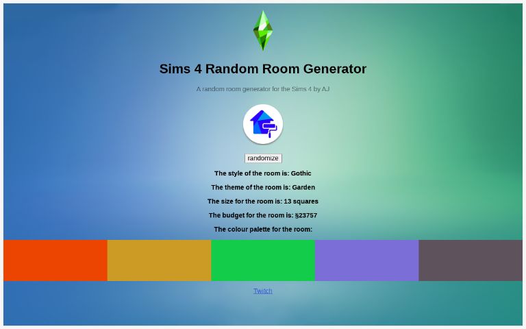 Sims 4 Random Room Generator