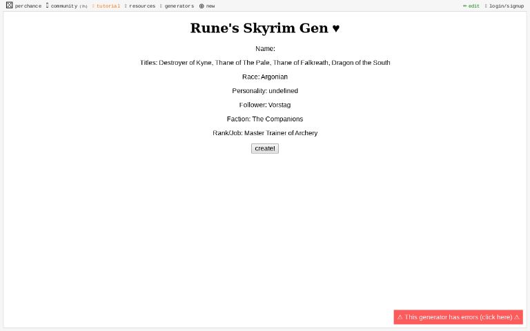 𝐑𝐮𝐧𝐞'𝐬 𝐒𝐤𝐲𝐫𝐢𝐦 𝐆𝐞𝐧 ♥ ― Perchance Generator