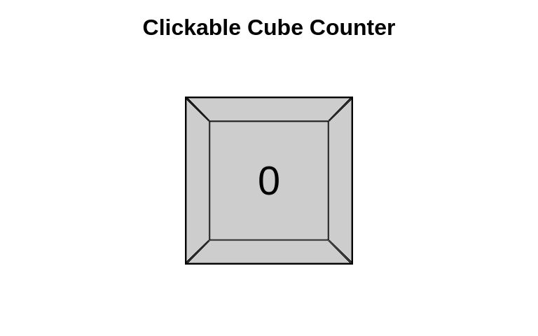 Clickable Cube Counter ― Perchance Generator