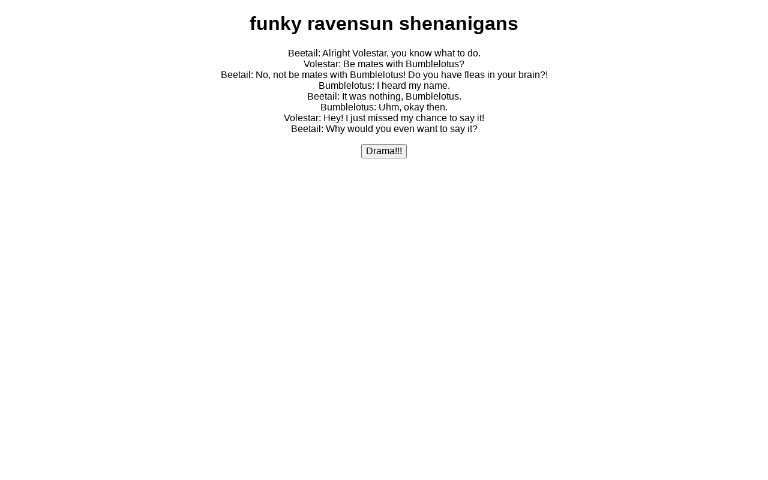 funky ravensun shenanigans ― Perchance Generator
