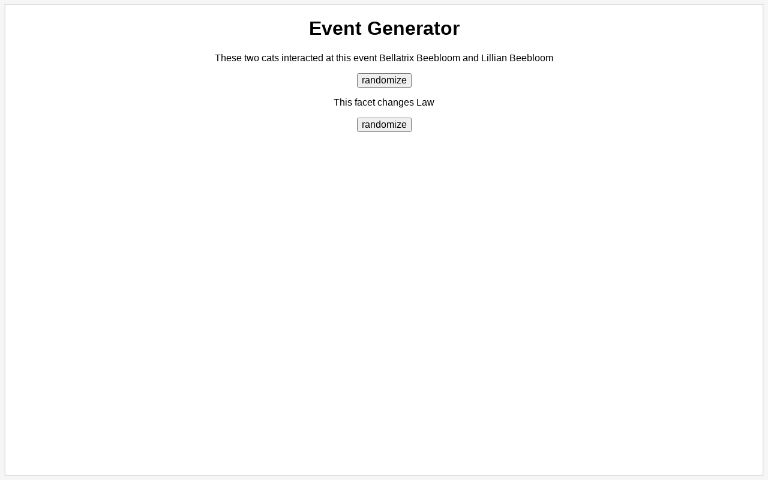 Event Generator