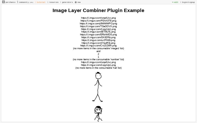 Image Layer Combiner Plugin Example