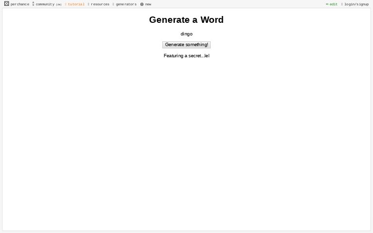 Generate a Word