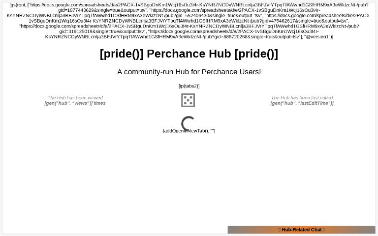 Perchance Hub ― Perchance Generator