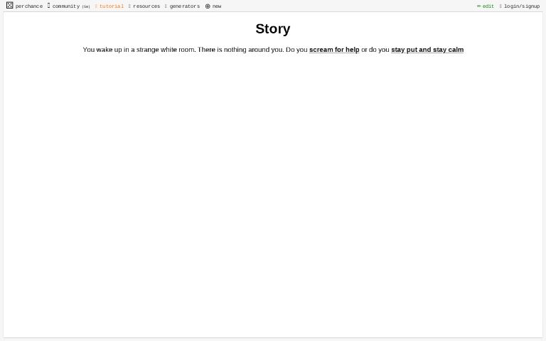 Story ― Perchance Generator